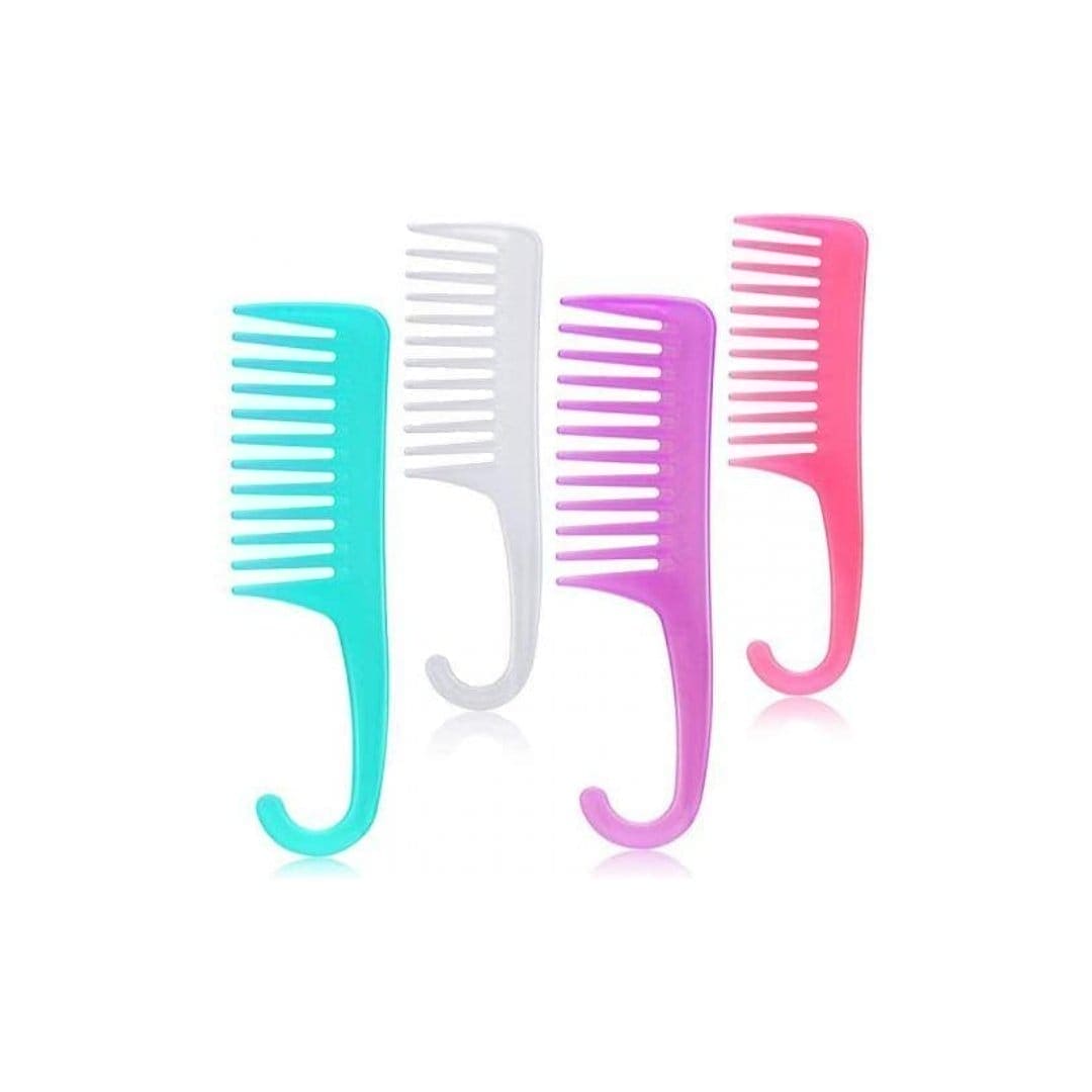 Shower Hook Combs Clear